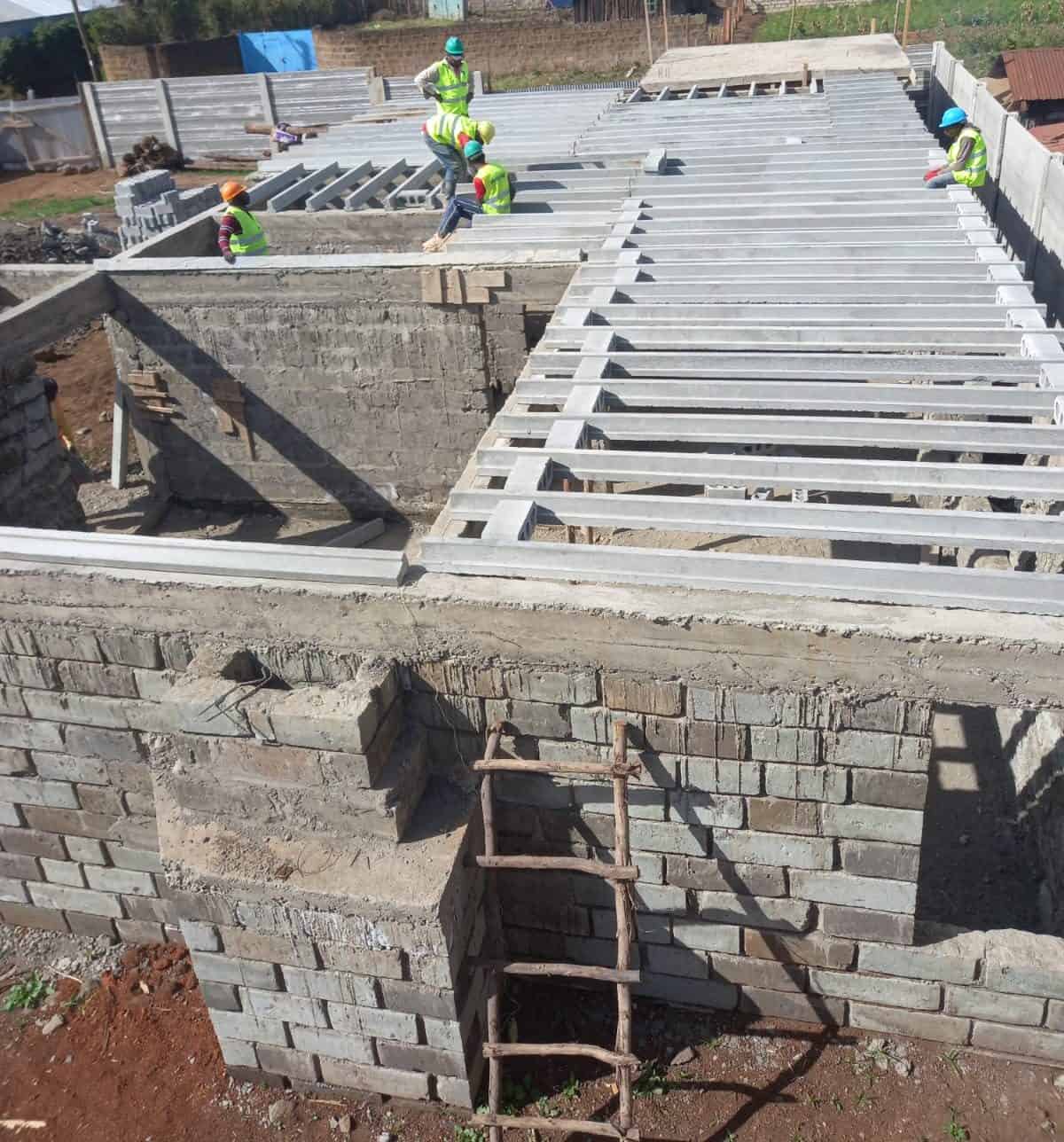 slab system-Case Study Kiambu County - Split Level Living - EcoConcrete ...