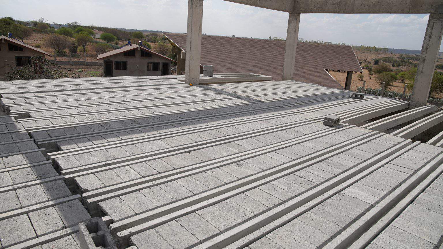 Structural infill block and Beam slab - EcoConcrete Kenya