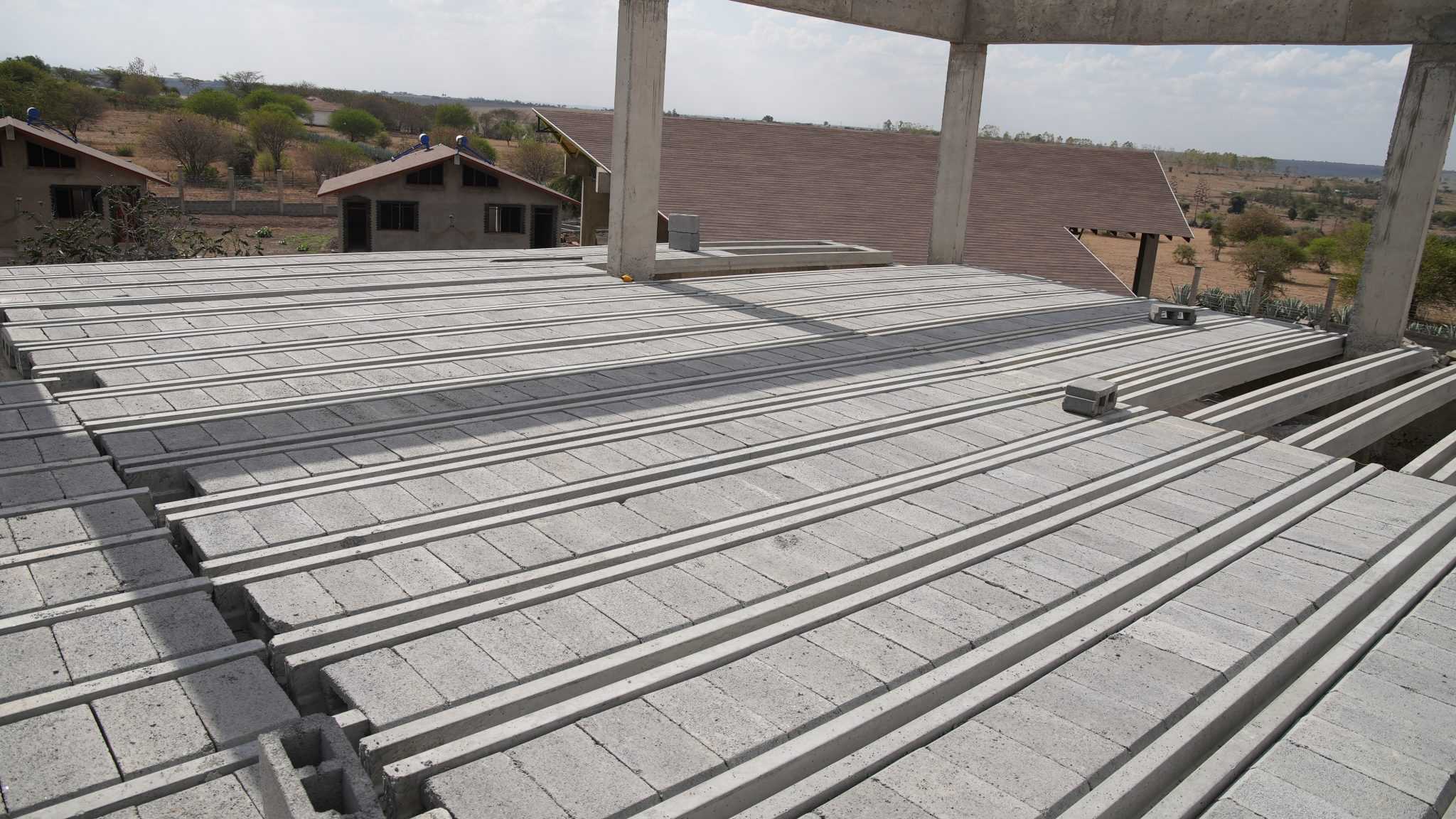 Structural infill block and Beam slab - EcoConcrete Kenya
