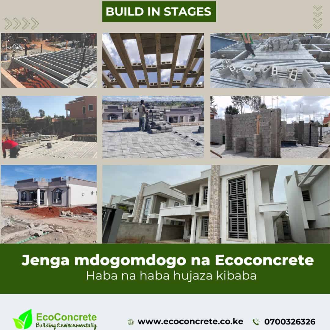 The Perfect Fit for Staged Construction - EcoConcrete Kenya